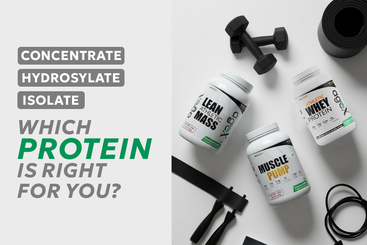 Whey Isolate vs Concentrate vs Hydrolysate: Best Protein | AgeX– Nutri ...